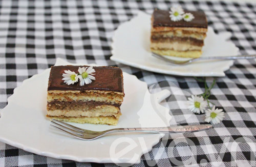 Opera cake - hương vị tuyệt vời