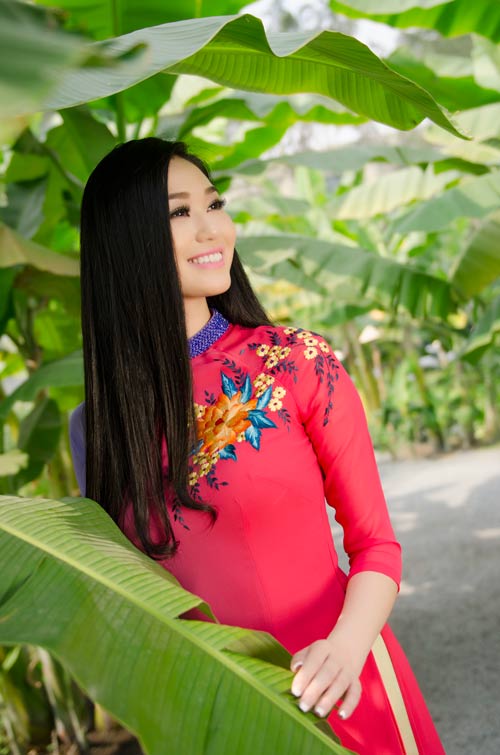 Khánh My những ngày đầu năm tại quê nhà