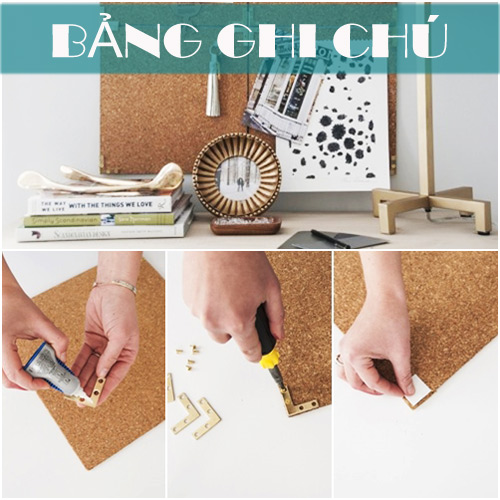BANG GHI CHU | DIY: Bảng ghi chú nhắc việc tiện lợi cho bạn