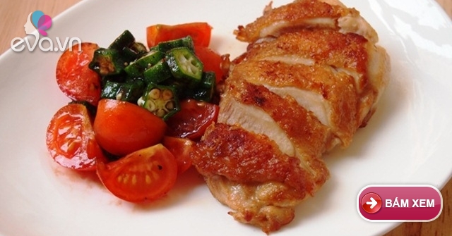 Thịt đùi gà áp chảo cực đơn giản