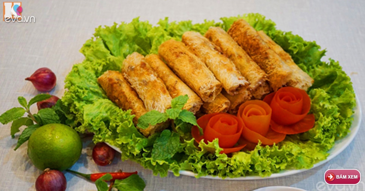 Món nem ngon giòn cho ngày Tết thêm ý nghĩa - Bếp Eva