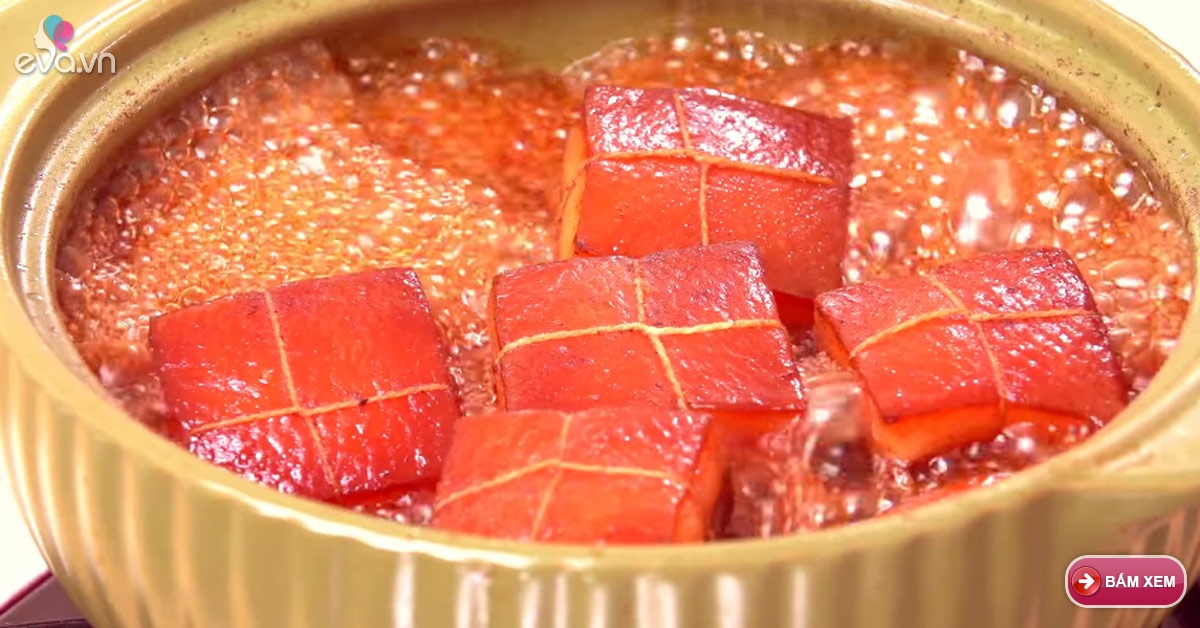 Cách làm thịt kho Đông Pha mềm ngon, không ngấy trôi cơm đến bất ngờ ...