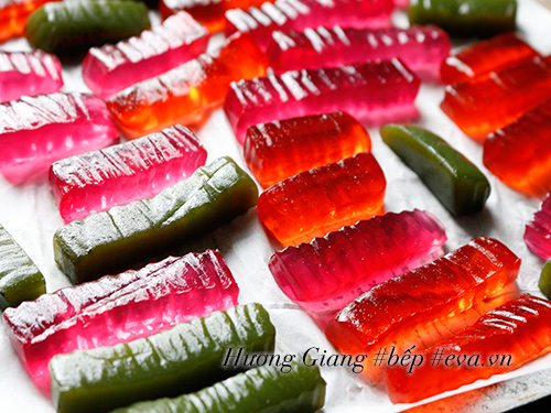 Cách làm mứt rau câu thơm dẻo lạ miệng, hấp dẫn ngày Tết