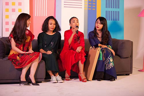 Đoan Trang, Nhà văn Gào hào hứng tham gia talkshow về những bà mẹ bỉm sữa