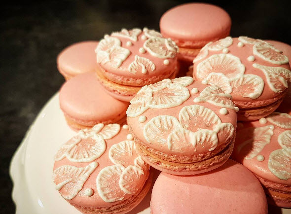 Những chiếc bánh macaron siêu dễ thương khiến dân mạng điên đảo - Bánh ngon