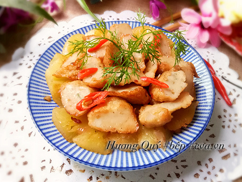 Chả cá rim dứa lạ miệng lại trôi cơm - Món ngon mỗi ngày