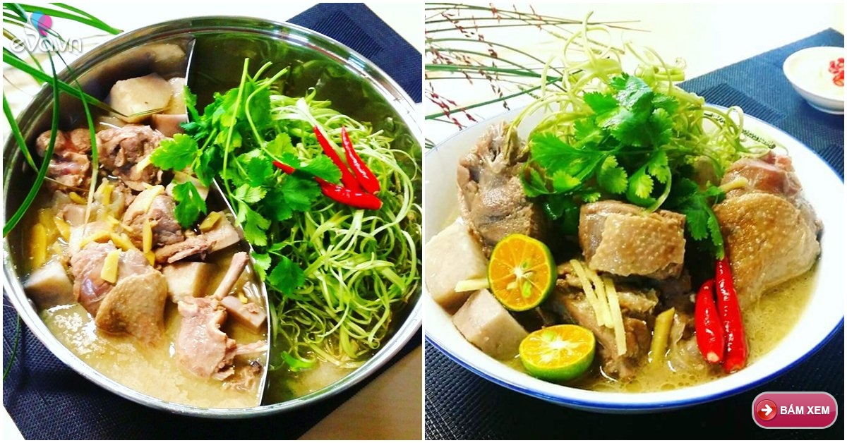Cách nấu lẩu vịt nấu chao ăn bao nhiêu cũng hết - Bếp Eva