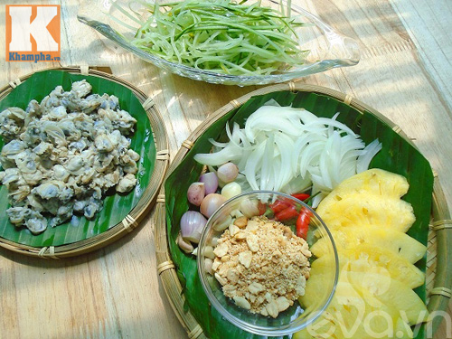 Bún hến đơn giản mà ngon