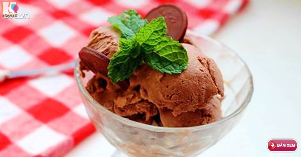 Cách làm kem socola ngon mát cực đơn giản