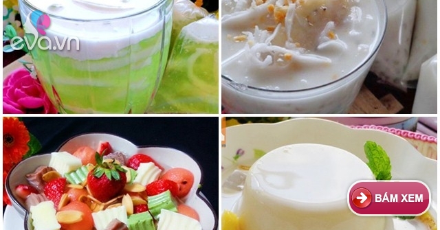 Các món chè ngon giải nhiệt ngày nóng