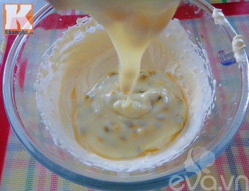 Kem chanh leo mịn màng thơm mát