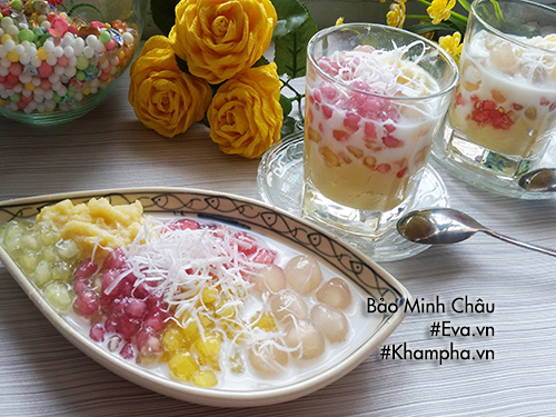 Cách nấu chè sương sa hạt lựu kiểu này, cả nhà sì sụp khen ngon