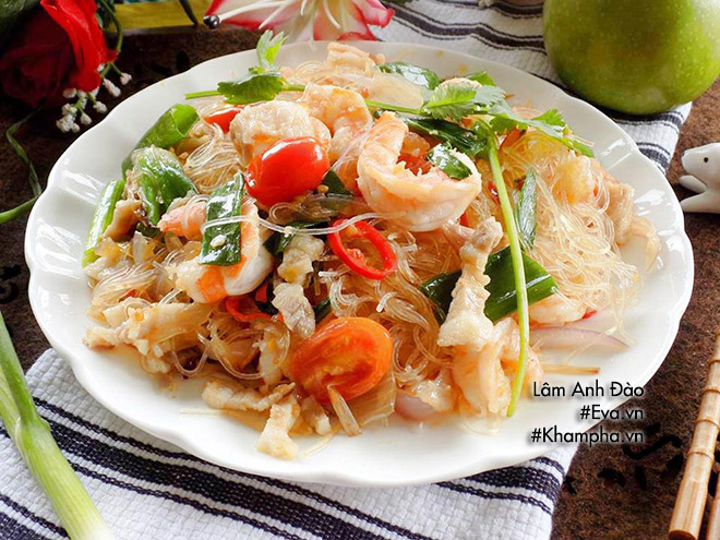 Hướng dẫn cách làm miến xào tôm thịt vừa gọn vừa ngon - Món xào ngon ...