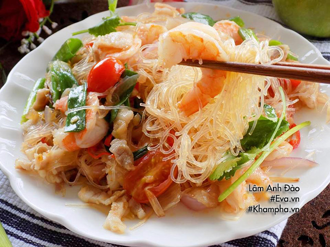 Hướng dẫn cách làm miến xào tôm thịt vừa gọn vừa ngon - Món xào ngon ...