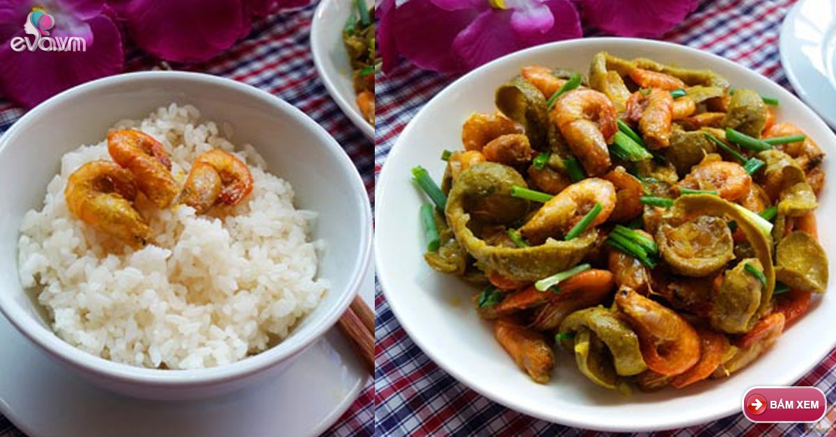 Ngon cơm với tôm rang sấu