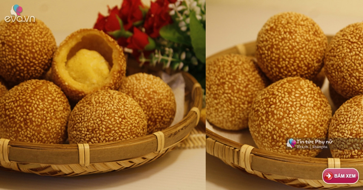 Cách làm bánh rán lúc lắc giòn ngon ai cũng mê - Bếp Eva