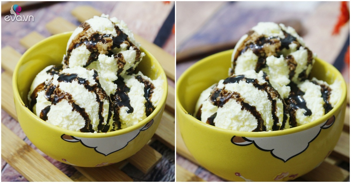 Cách làm kem vani thơm ngon đơn giản tại nhà chỉ với 4 bước