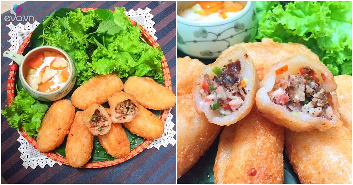 Cách làm bánh rán mặn đơn giản đúng chuẩn mềm trong giòn ngoài - Bếp Eva