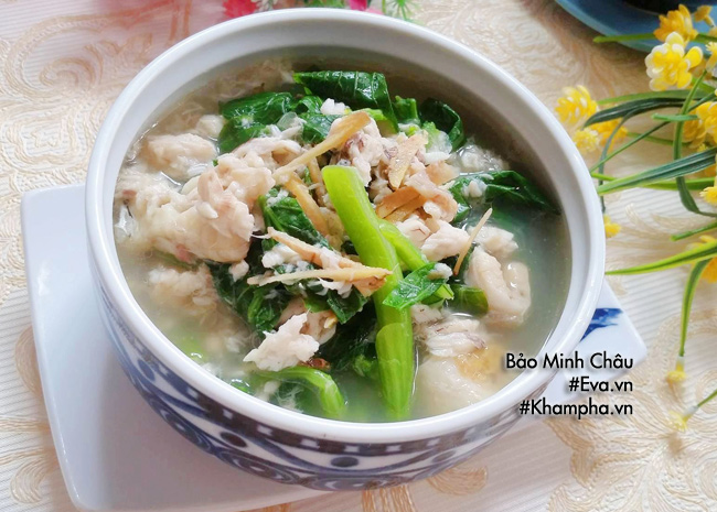 Cách nấu canh rau cải cá rô đồng ngọt lịm tim, không tanh nước