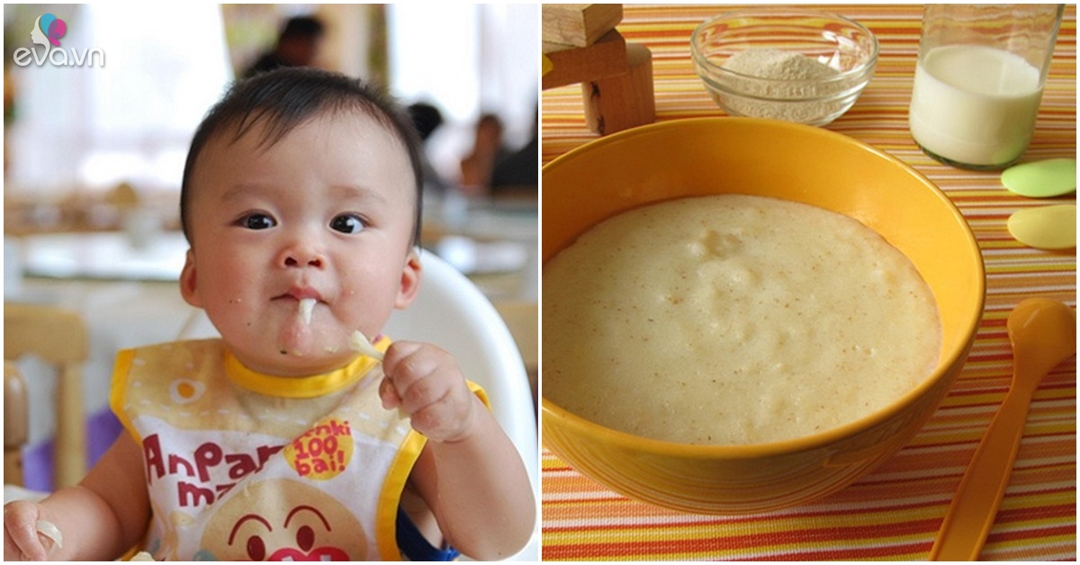 8 món bột ăn dặm cho bé giàu dinh dưỡng mẹ cần biết