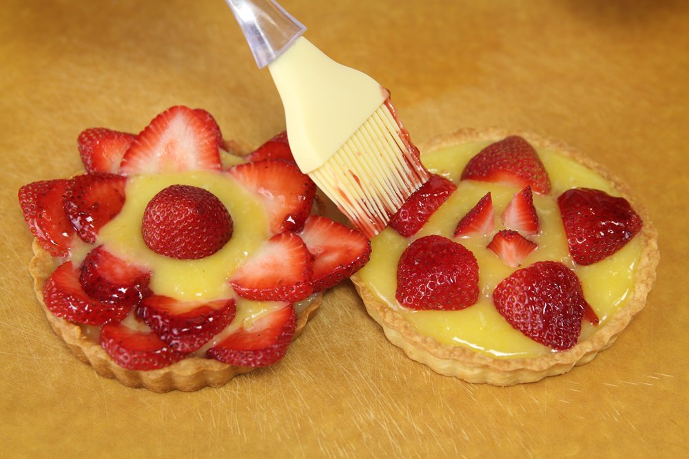 Bánh tart chanh trứng nhìn là mê