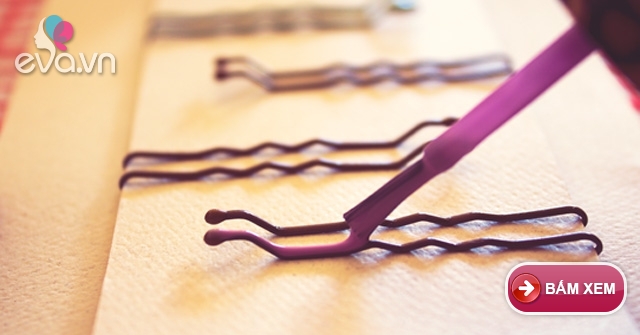 Công dụng nhỏ nhưng có võ của chiếc kẹp ghim tóc