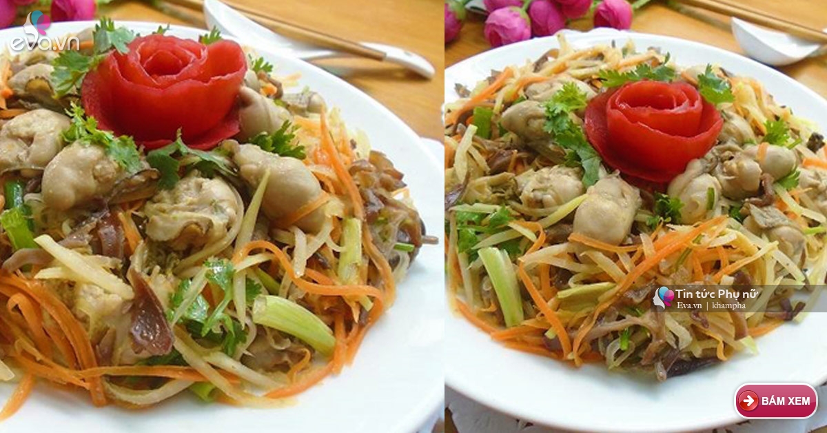 Hàu xào rau củ vừa ngon lại bổ dưỡng