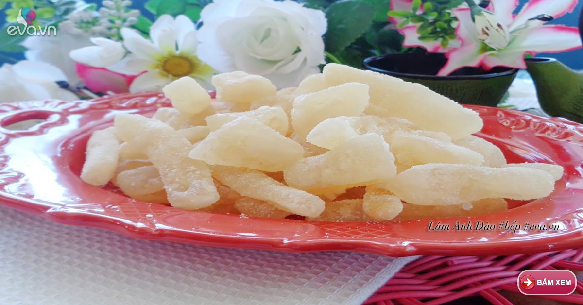 Cách làm mứt bí đao thơm phức, giòn sần sật | Món ngon mỗi ngày