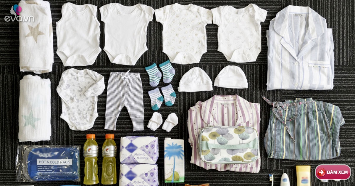 Bà bầu: Hành trang nhất thiết mẹ hiện đại cần mang theo khi đi đẻ