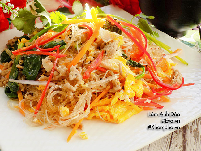 Miến xào thịt băm vừa ngon vừa rẻ cho bữa sáng