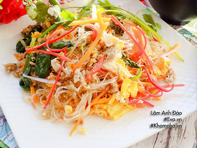 Miến xào thịt băm vừa ngon vừa rẻ cho bữa sáng