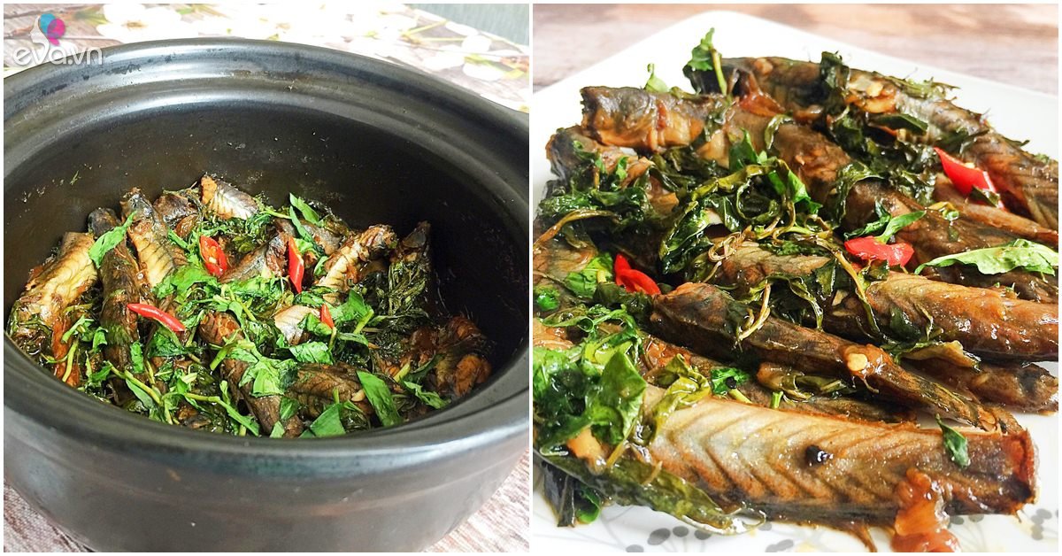 Cá kèo kho rau răm đậm đà trôi cơm