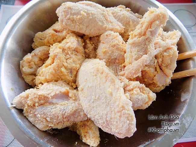 Cách làm gà chiên giòn sốt ngọt tuyệt ngon ăn không thể dừng